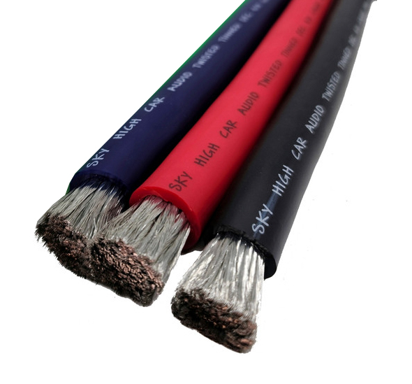 Sky High 4 Gauge Ofc Big 3 Upgrade Kit Electrical Sky High 4 Gauge OFC ...