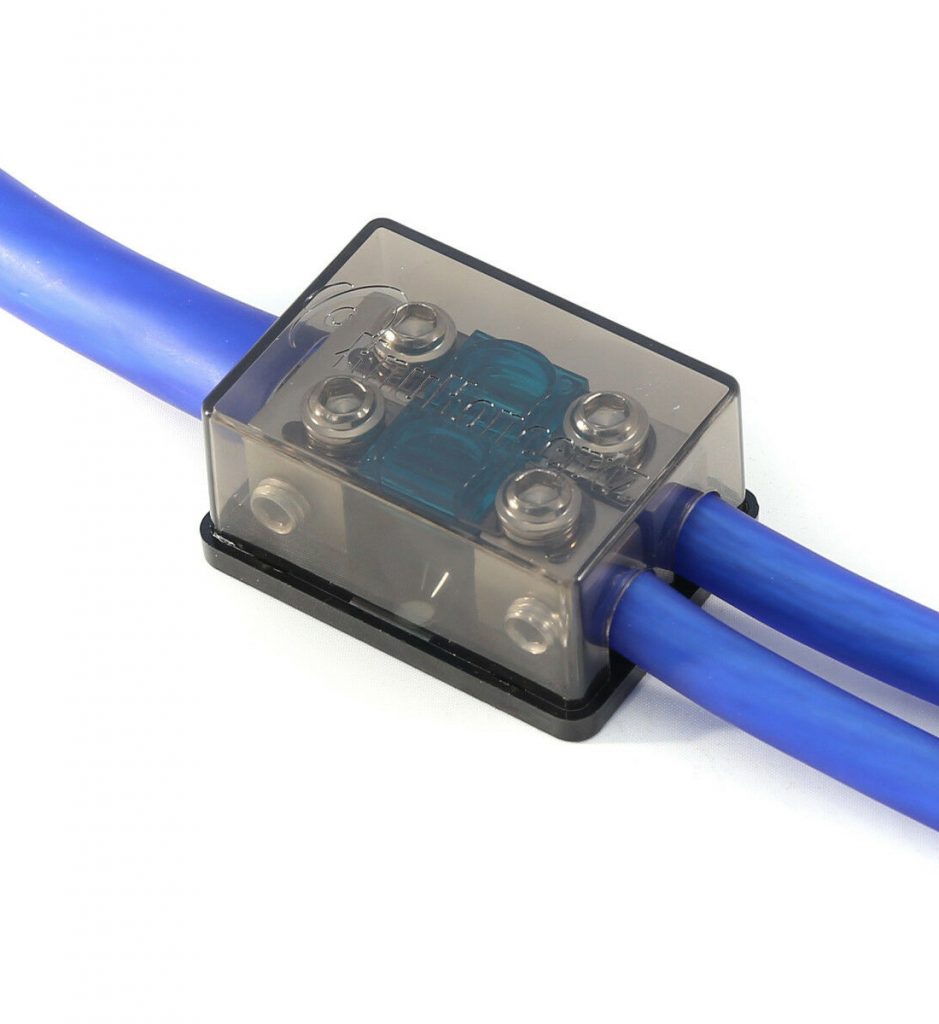 Knukonceptz – 2 Way 0 to 4/8 Gauge Fuse Distribution Block – BladeICE