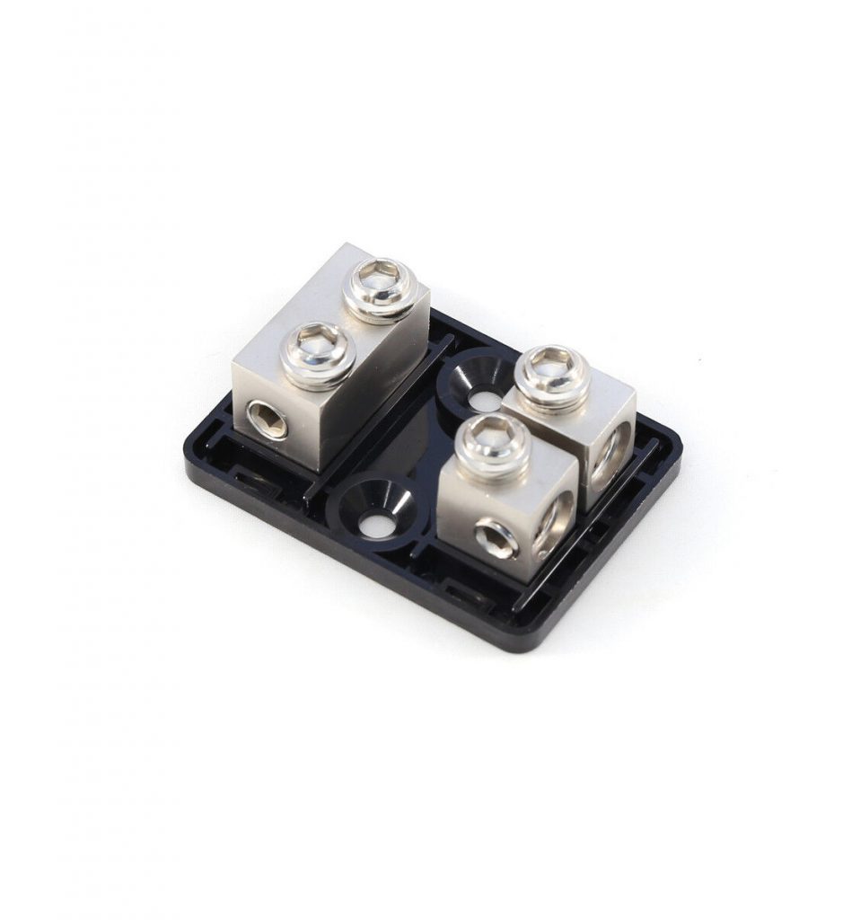Knukonceptz – 2 Way 0 to 4/8 Gauge Fuse Distribution Block – BladeICE
