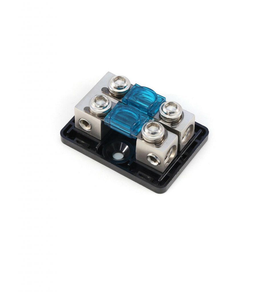 Knukonceptz – 2 Way 0 to 4/8 Gauge Fuse Distribution Block – BladeICE