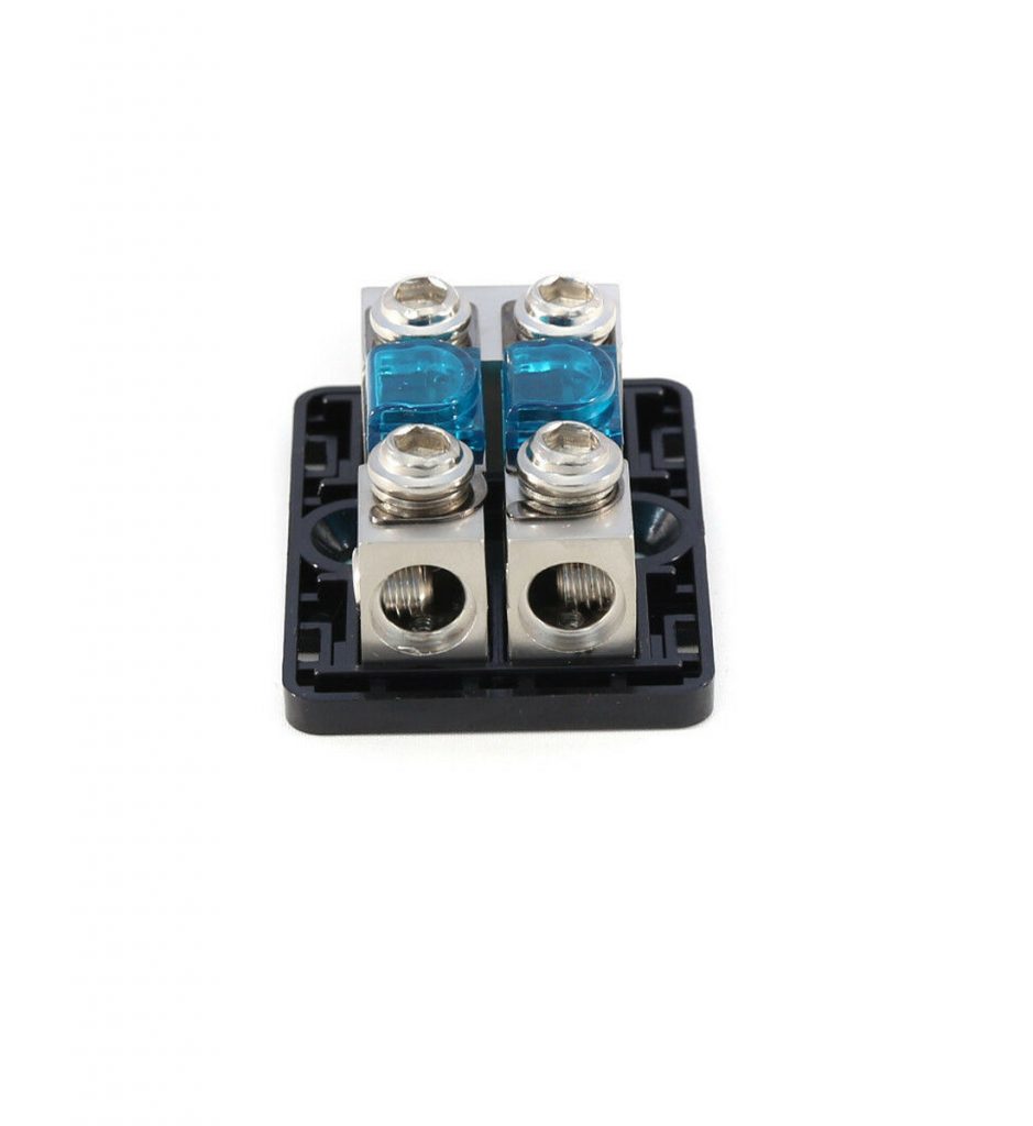 Knukonceptz – 2 Way 0 to 4/8 Gauge Fuse Distribution Block – BladeICE