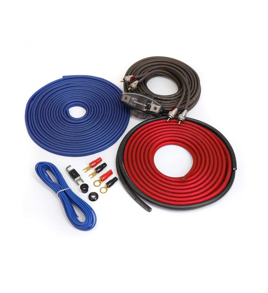 Knukonceptz Kolossus Complete 8 Gauge OFC Amplifier Installation Kit ...