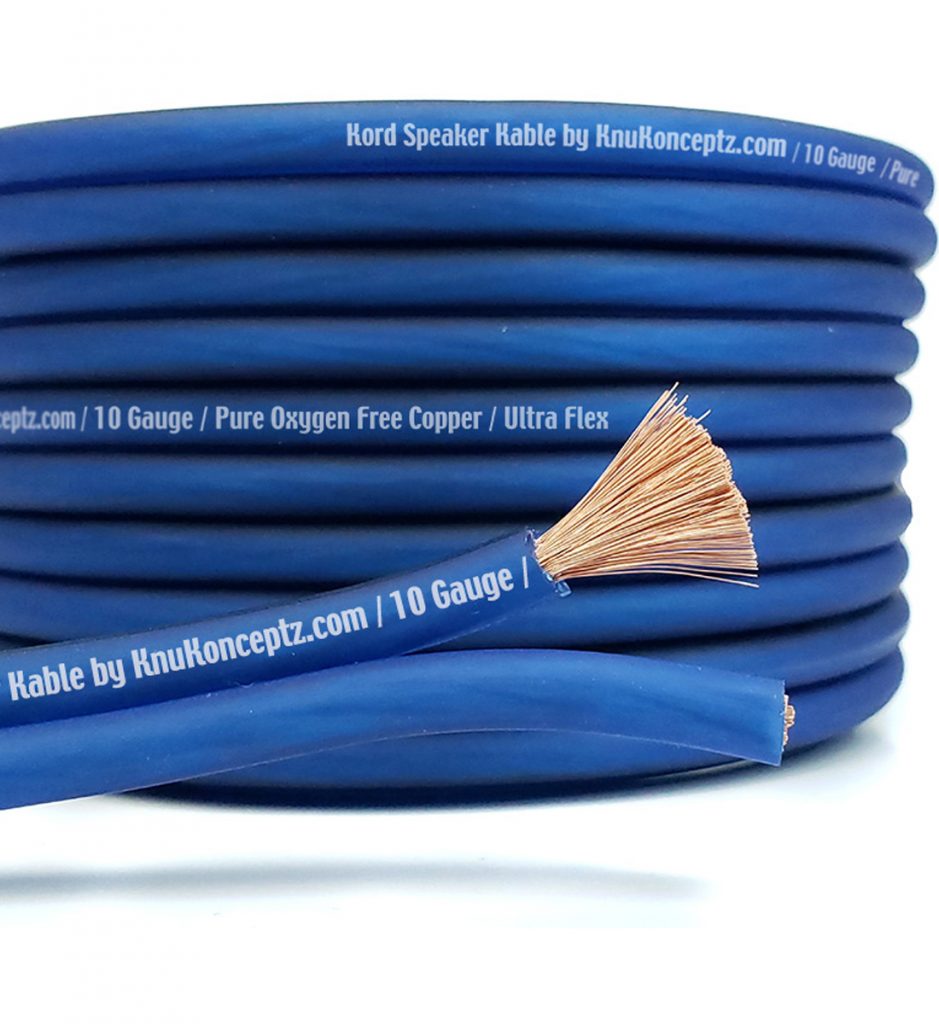 Knukonceptz Kord Ultra Flex 10 Gauge Speaker Wire – BladeICE