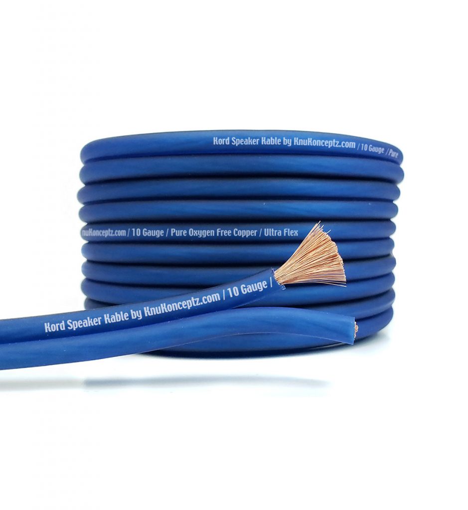 Knukonceptz Kord Ultra Flex 10 Gauge Speaker Wire – BladeICE